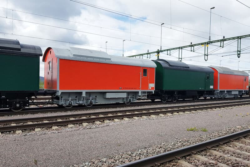 Delivery of customised wagons to the Swedish Transport Administration ...